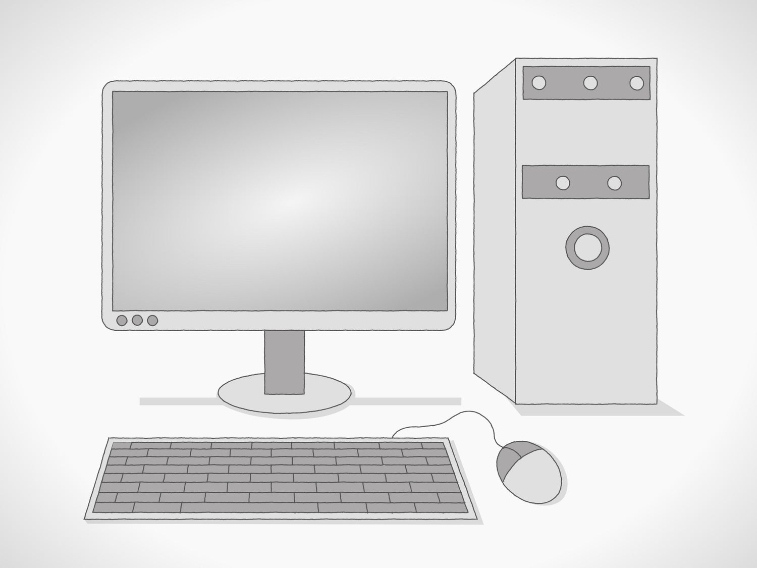 How To Draw A Computer – Shrewdnia